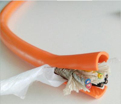 China Cable de control redondo del escudo flexible del aislamiento del PVC KVVRP 450/750V en color gris en venta