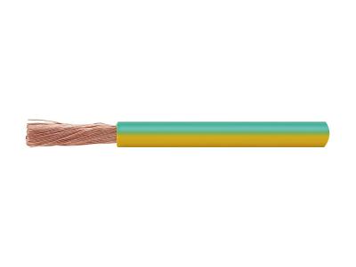 China 300V 105℃ UL wire UL1569 Electrical Cable with UL certificated 26AWG with Green Color tinned copper wire for sale