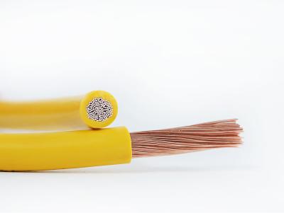 China el cable eléctrico del alambre UL1569 de la UL de 300V 105℃ con la UL certificó 14AWG con color amarillo en venta