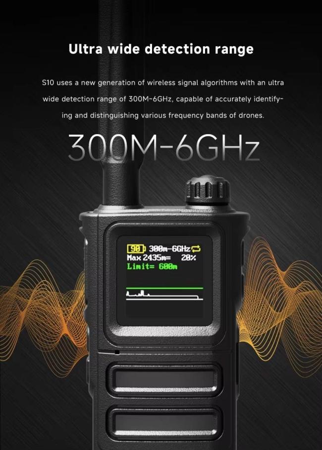 Skydroid S10 Drone Alarmer Handheld Drone Detector