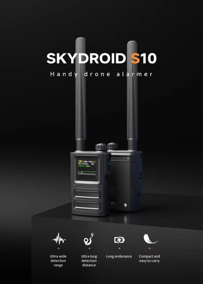 Skydroid S10 Drone Alarmer Handheld Drone Detector
