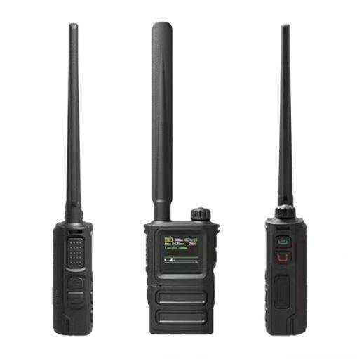 Handheld Drone Detector Vertical High 1km-2km Effective Detection Distance Anti Drone System Alarmer