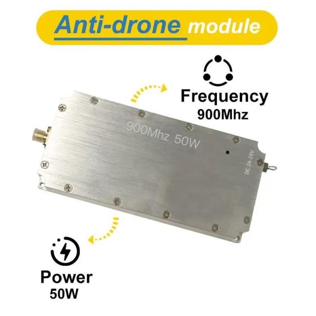 900MHz Customized Portable 50W RF Power Amplifier Module with RS485 Communication for Anti Uav Module