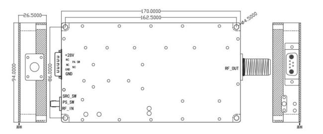 5725-5850m 40W GaN and Lora Module for Anti Drone System Autel Anti Fpv C-Uas Mavic 3 Autel Fpv Poland RF Module PA Module