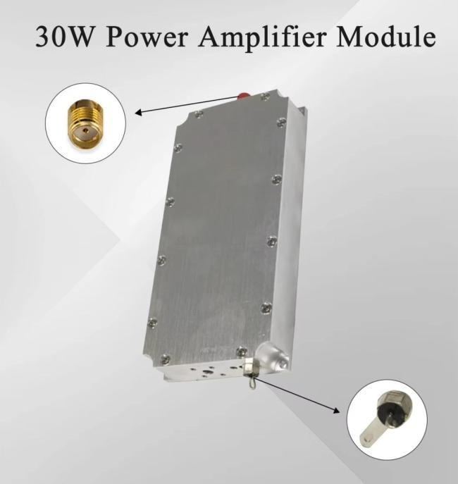 5.8g 30W Ldmos Anti Drone Modules 30W for Anti Drone System Autel Anti-Fpv PA Module Power Amplifier Module Anti Drone