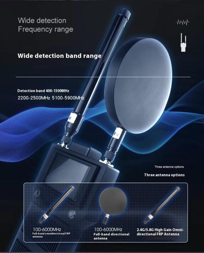 Handheld Touch Screen Drone Detector