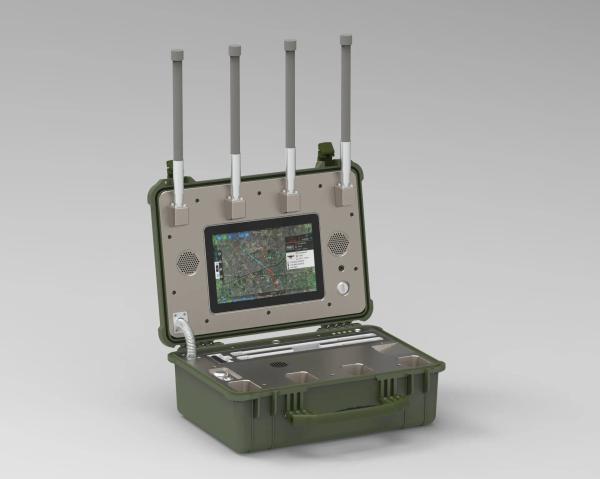 Quality IP65 Waterproof Portable Drone Detector Briefcase Style Uav Detection Equipment for sale