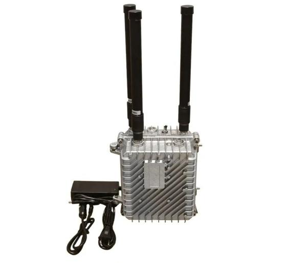 Quality Fiberglass Drone Rf Jammer 3 Band 700-1100MHz Drone Signal Scrambler for sale