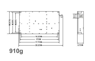 China 100K-400MHz-100W anpassbarer Leistungsverstärker Signalverstärkermodul zu verkaufen