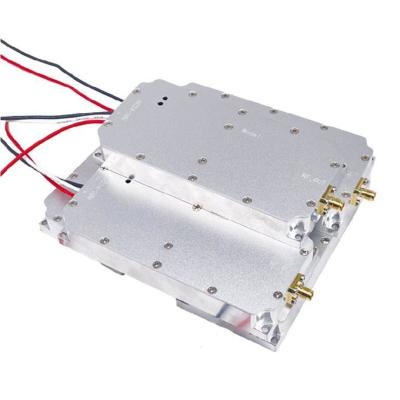 Китай Широкий частотный диапазон 5.2 ГГц 20 Вт GaN Lora Модуль усилителя мощности RF на заказ для портативного детектора дронов продается