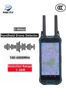 China 100MHz-6GHz Frequency Handheld Drone Detector for sale