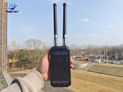 중국 휴대용 70MHz ~ 6GHz 모든 채널 휴대용 Fpv 드론 탐지기 0 ~ 3km 간섭 거리와 함께 판매용