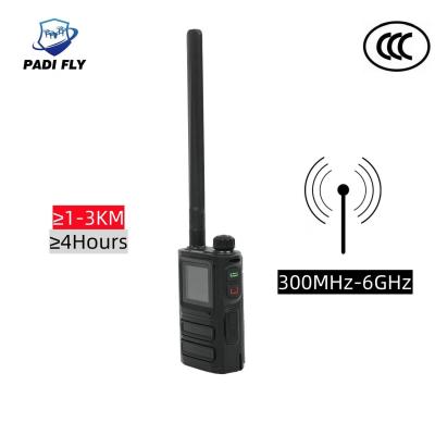Китай Профессиональный детектор дронов с диапазоном обнаружения 1-2 км и сигнальной системой тревоги 300 МГц-6 ГГц PDFLY-DDR028 продается