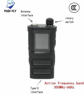 Китай Ручной детектор радиолокационных сигналов с диапазоном 300 МГц-6 ГГц с GPS и заменой батареи продается