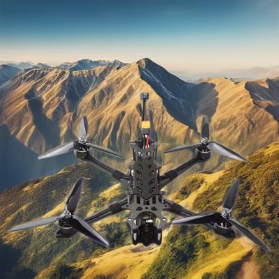 China Mark4 V2 FPV Racing Drone Kit with Carbon Fiber Frame and 2.5W VTX 5 to 13 Inches Long Range Remote Control From RushFPV for sale