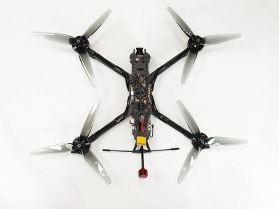 China 5\" 7\" 10\" FPV Racing Quadcopter Kit 3.3G VTX VRX V2 3Km Transmission Remote Control Drone Security & Protection Product for sale