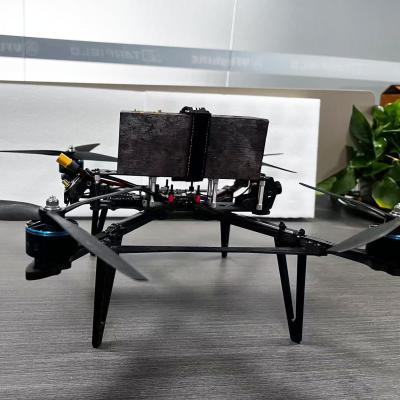 China 7 Inch Fpv Drone Kit Quadcopter Remote Control Drone 3.3G 2.5w 4w VTX Image Transmission Distance of 3km Racing Drones for sale