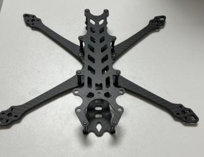China 7 Inch 10inch 295mm 427mm FPV Carbon Fiber Freestyle Frame Kit Wheelbase 295mm Arm 5.0mm Suitable for Long Range Drone for sale