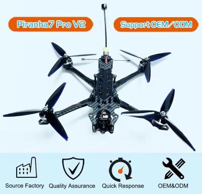 China Professional 5.8g Racing Mini Drone 7 Inch FP Image Transmission Long Range 10km 1.2g/5.8g 3.3G VTX VRX V2 Heavy Payload 4K FPV for sale