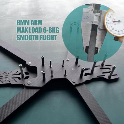 China 7/9/10/13 Inch 5.8g 2.5w ELRS 915 Mark4 10 20km 6KG Payload 4214 560KV 8S Motors F722 Stack Analog Camera Carbon Racing Drone for sale