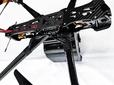 China 7/9/10/13 Inch 5.8g 2.5w ELRS 915 Mark4 10 20km 6KG Payload 4214 560KV 8S Motors F722 Stack Analog Camera Carbon Racing Drone for sale