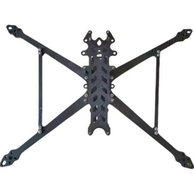 China New H-type DF -V1 7inch Wheelbase 305MM Fpv Drone Carbon Fiber Frame for Fpv RC Racing  Long Range Drone for sale