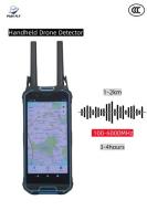 Quality Handheld 2000m Long Range UAV Detector Dji Drone Detector Simple Operation for sale