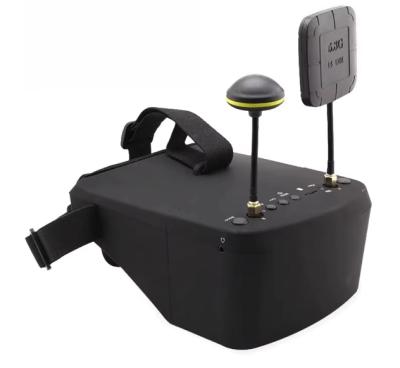 중국 플라스틱 800D HD 5.8G FPV 고글 비디오 안경 고감도 분리형 5인치 HD 화면 레이싱 드론 VR 고글 FPV 판매용