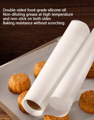 Cina 50m di carta da forno a pergamena, silicone roll, la tua soluzione unica per la cottura e la stampa digitale in vendita