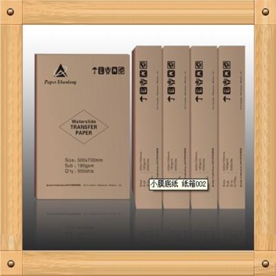 Cina Film di carta per il trasferimento dell'acqua per adesivi in ceramica rivestiti Trasferimento facile ed efficace di adesivi in vendita