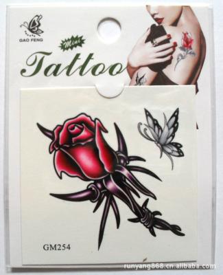 Cina Carta di trasferimento per tatuaggi ad acqua per la stampa impermeabile in vendita