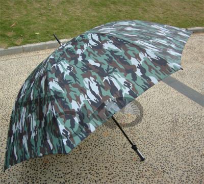 Cina Tessuto aperto della stampa della maniglia dell'ombrello di golf scaricato grande compatto con le foglie in vendita