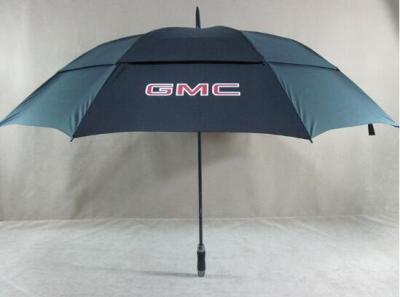 Cina L'ombrello antivento scaricato pieghevole degli uomini, ombrelli stampati di golf con il logo in vendita