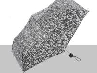 China 21 Inch Folding Manual Open Umbrella Printed Pattern Plastic Cap / Tips for sale