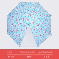 China Promotion Rainproof Semi Automatic Kids Compact Umbrella With Cartoon Pattern for sale