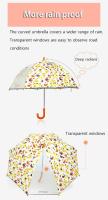 China Promotion Rainproof Semi Automatic Kids Compact Umbrella With Cartoon Pattern for sale