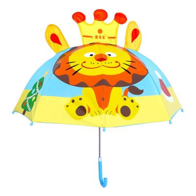 Cina Il fumetto resistente UV scherza gli ombrelli della pioggia, gli ombrelli animali dei bambini manuali in vendita