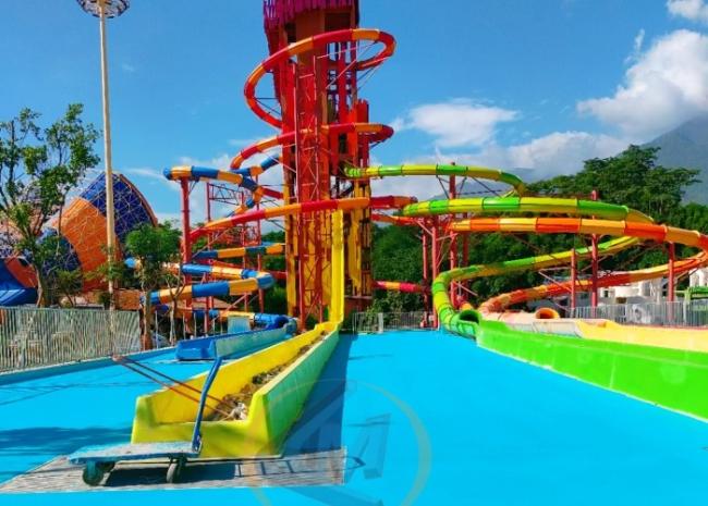 Additional water slide model