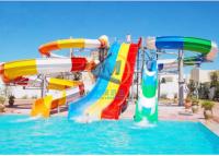 China Customizable Fiberglass Pool Slide Available in Various Sizes for sale