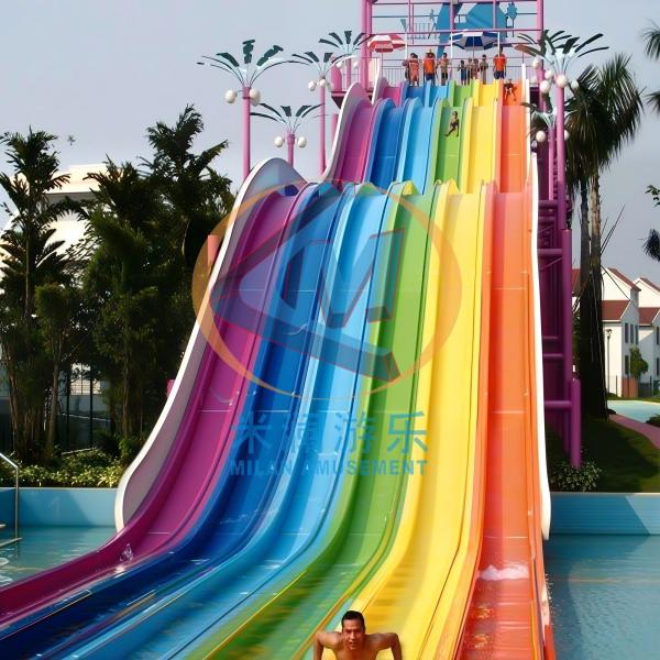 Quality High Speed Fun Race Water Slide For Adults And Teenagers for sale