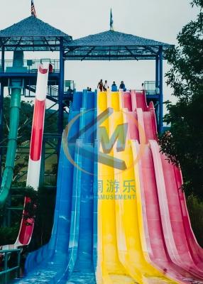 China Customized Colorful And Durable Adults Water Body Race Slide for sale