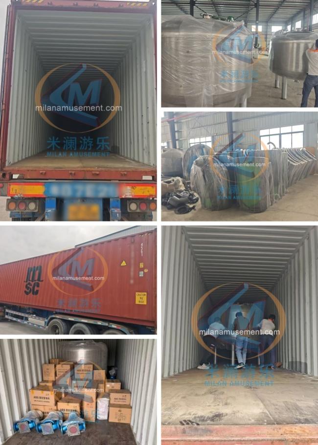 Product packaging and loading for shipment