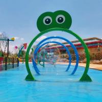 China Attractive Outdoor Splash Pad Circular Rings High Durability for sale