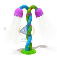 China Kiddle Pool Splash Pad Double Flower Design For Commercial for sale