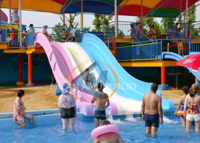 China Attractive Kids Water Slide Swimming Pool High Interaction With Customized Size for sale