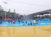 China Theme Park Water Surfing Machine Central Control 1.8m Depth For Public for sale