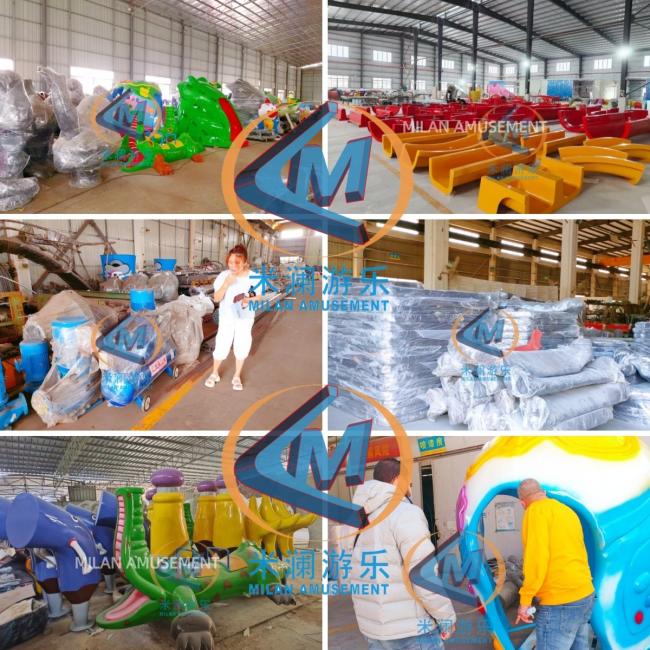 Modern manufacturing facility for inflatable water park equipment