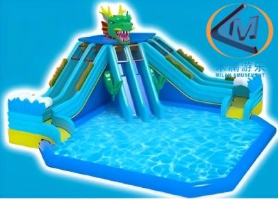 China Customized Movable Inflatable Water Park Slide Suitable For Outdoor for sale
