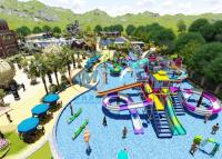China 2D/3D Water Park Design Comprehensive With Various Site Dimension for sale