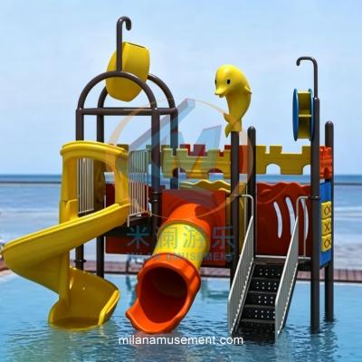 China CE Certified High-Quality Customizable Kids Water Playground – Animals Theme Multi-Slide Water House for Highly Fun for sale